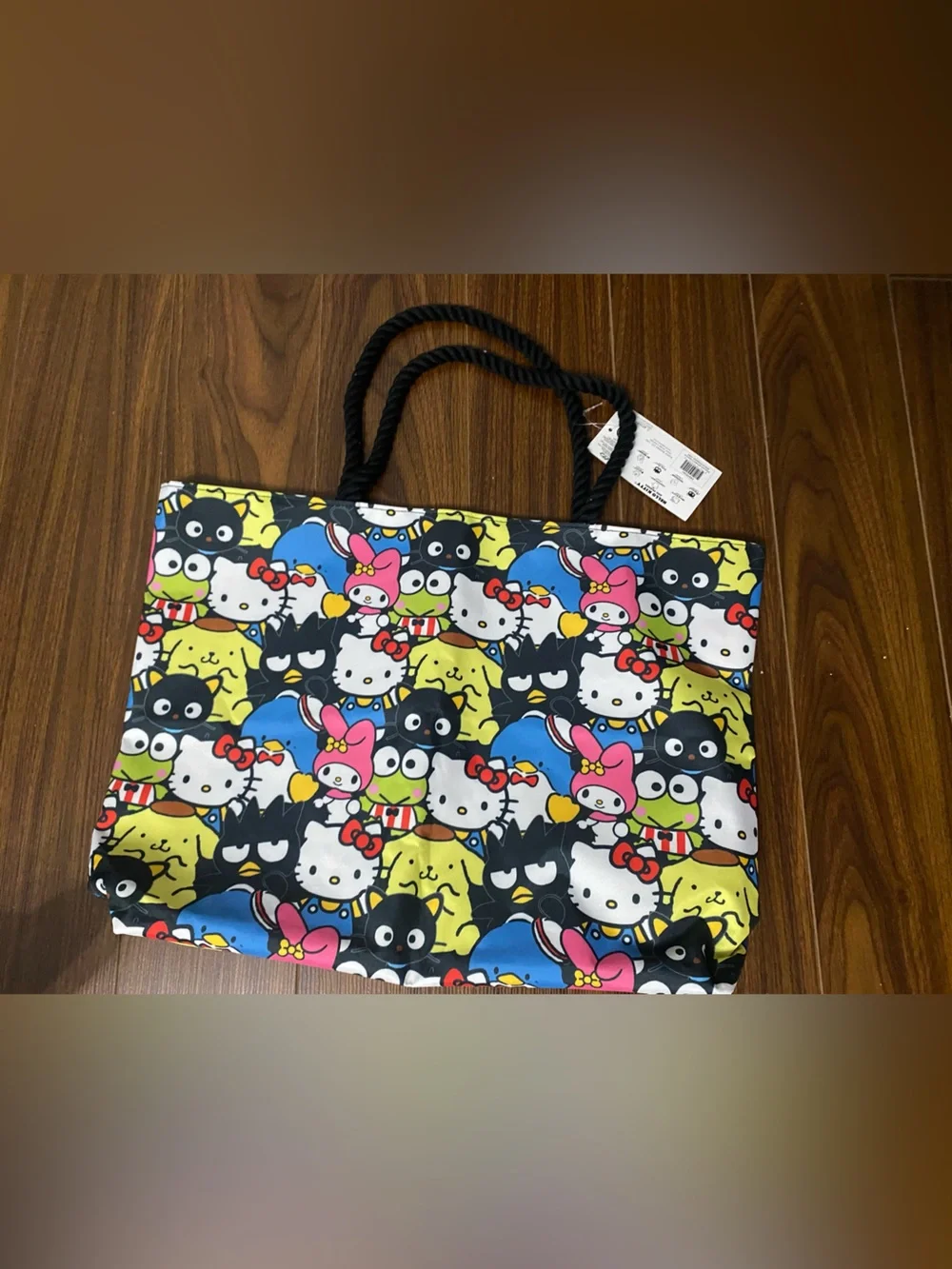 Bags | Hello Kitty Character Tote Bag In Multicolor | Poshmark